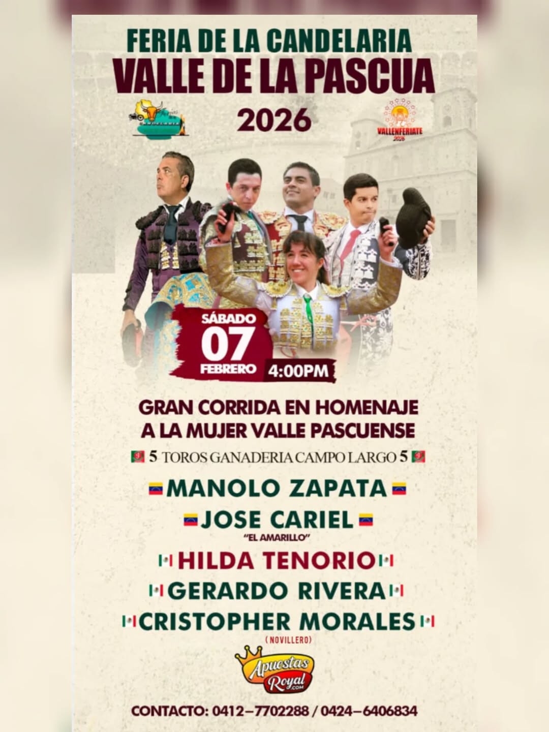 FIESTA LLANERA DE ARPA CUATRO Y MARACAS… FIESTA BRAVA DE NUEVO EN VALLE ...